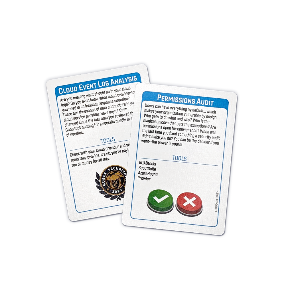 Backdoors & Breaches: CLOUD SECURITY Expansion Deck v1.1 – Spearphish ...