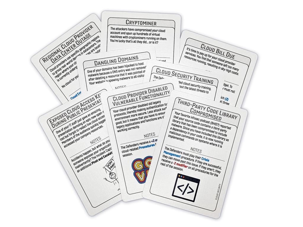 Backdoors & Breaches: CLOUD SECURITY Expansion Deck v1.1 – Spearphish ...