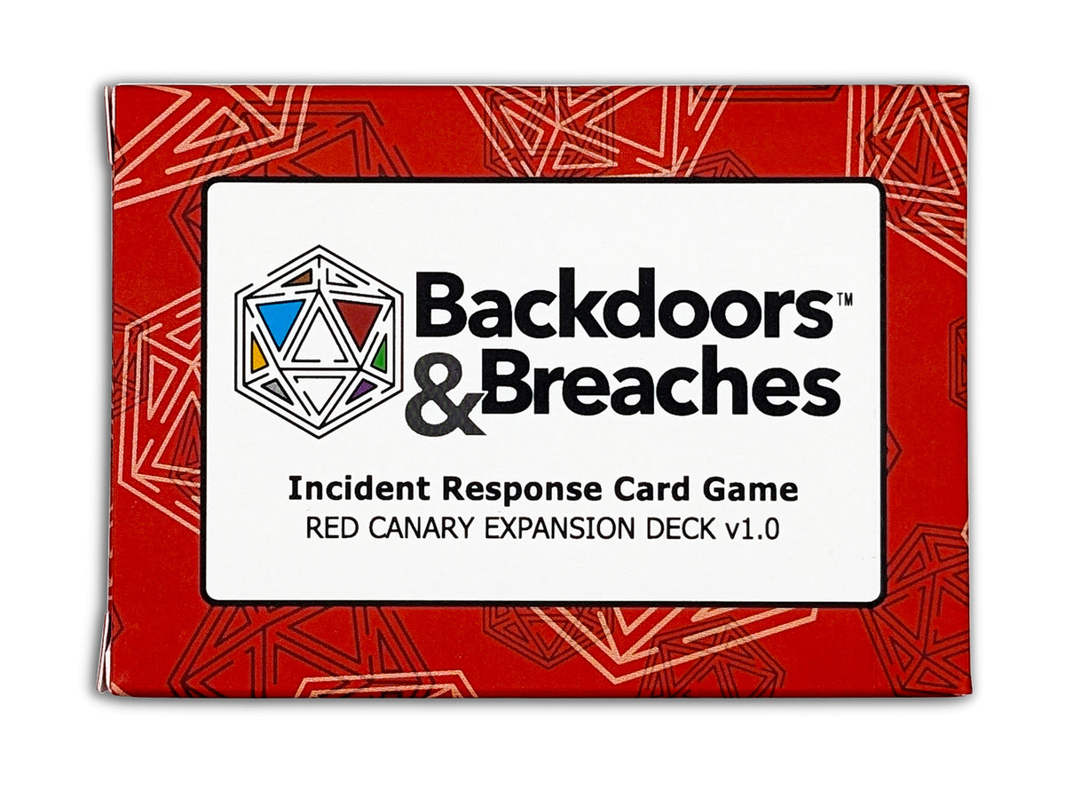 Backdoors & Breaches: RED CANARY Expansion Deck v1.0 – Spearphish ...